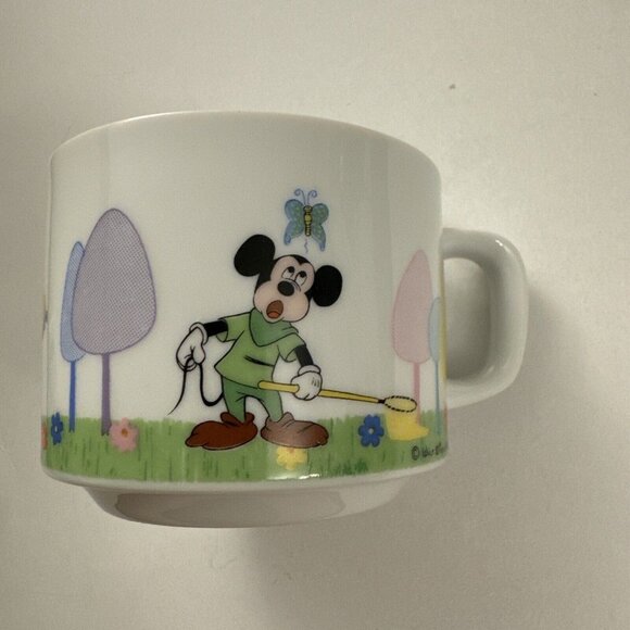 Disney | Dining | Walt Disney Productions Mickey Mouse Drink Mug Japan ...